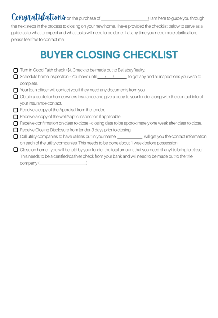 Marketing Resources - Bellabay Realty